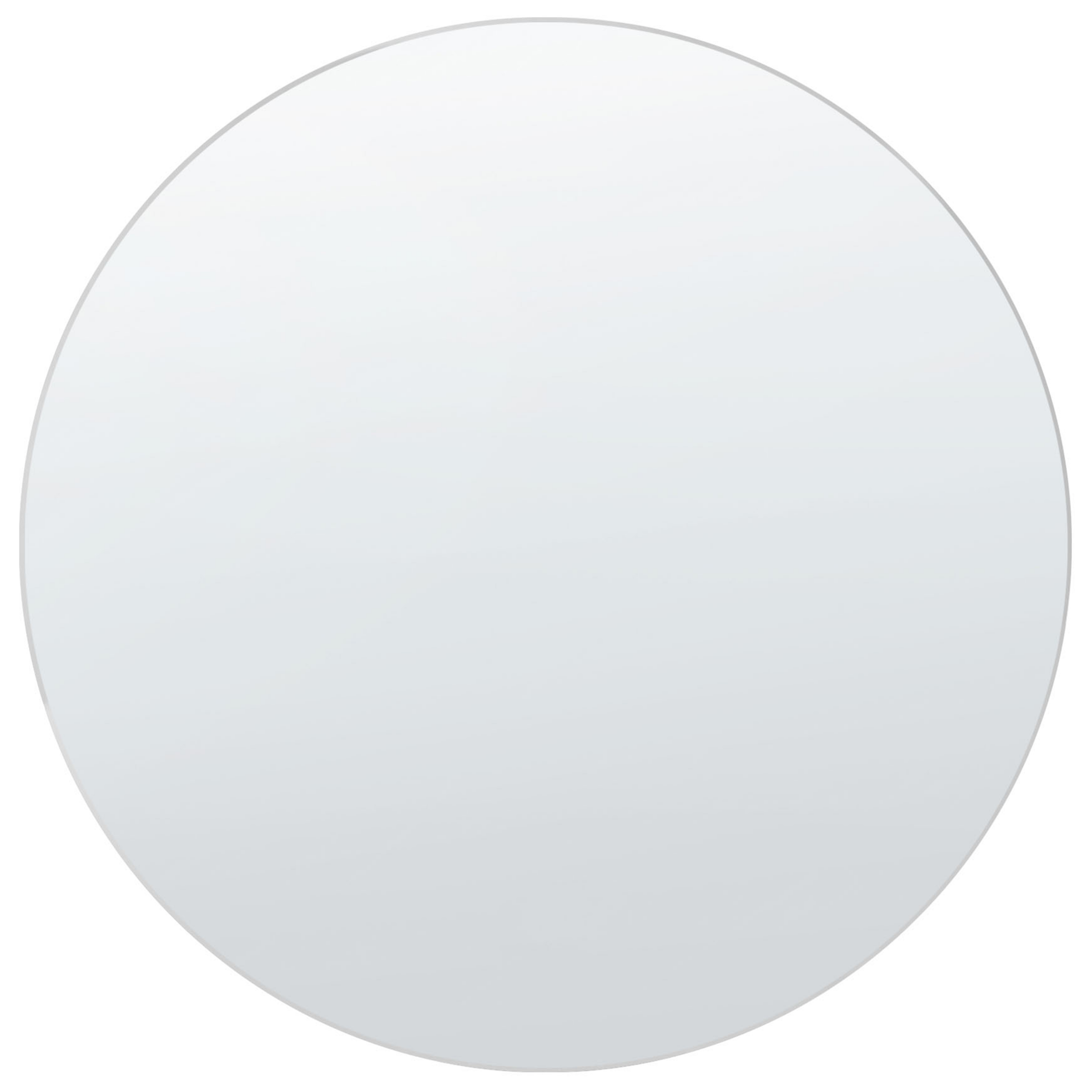 Beliani Miroir 50 cm Argenté AGEN | Leroy Merlin