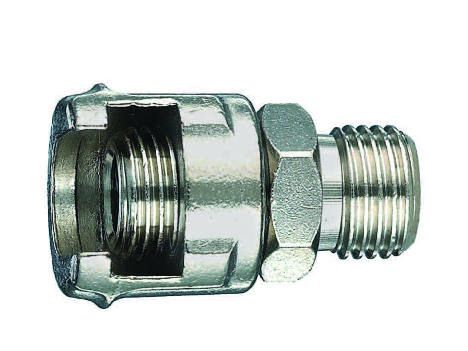 ÉCROU MÂLE F. RACCORD AC 11/AB ANI 1/4M | Leroy Merlin