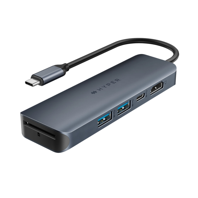 Hub hyper drive ecosmart gen.2 universal usb - c® 6 - in - 1100 w pd ...