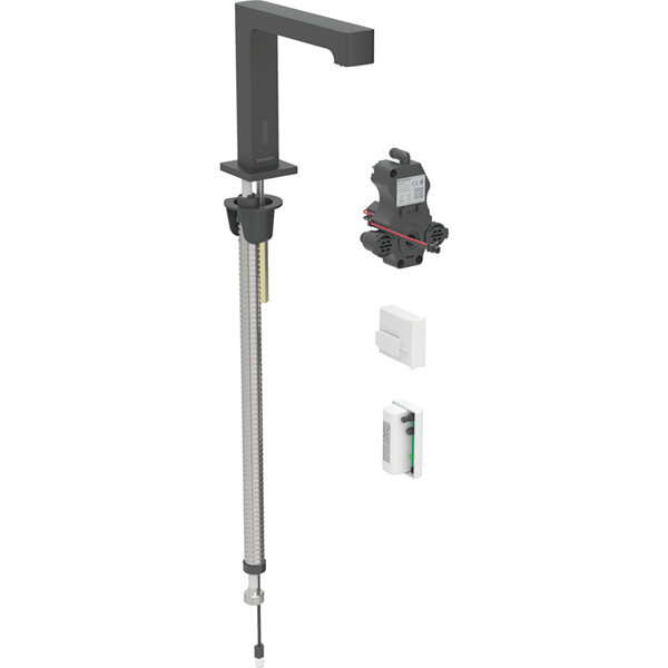 Robinetterie de lavabo Geberit Brenta, saillie 195mm, sans mélangeur ...