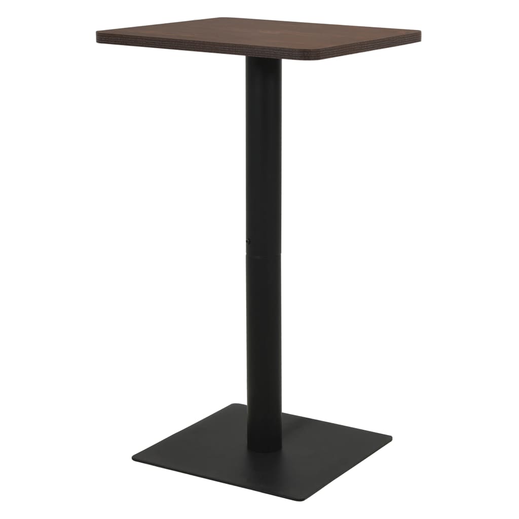Table de bistro Cendre foncé 60x60x107 cm | Leroy Merlin