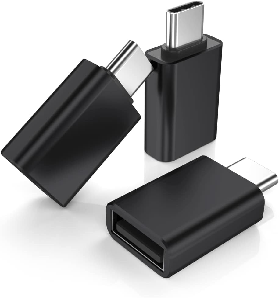 Paquet de 3 adaptateurs USB C mâle vers USB 3.0 femelle, adaptateur ...