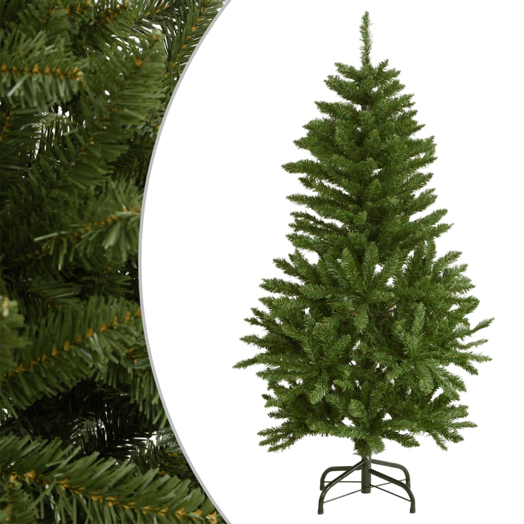 Sapin de No?l artificiel à charnières avec support vert 150 cm | Leroy Merlin