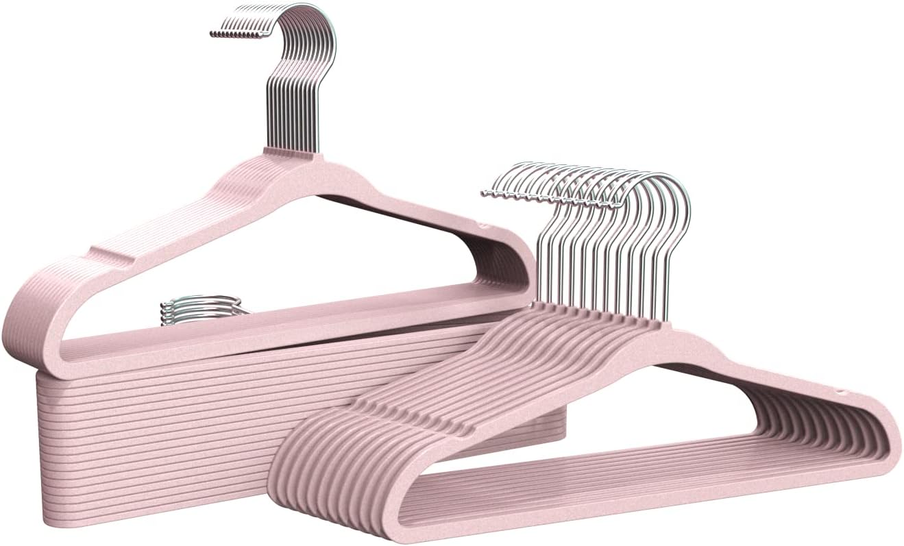 COM-FORT HOUSE | Cintre en résine enfant | Cintre cadet | Couleur rose ...