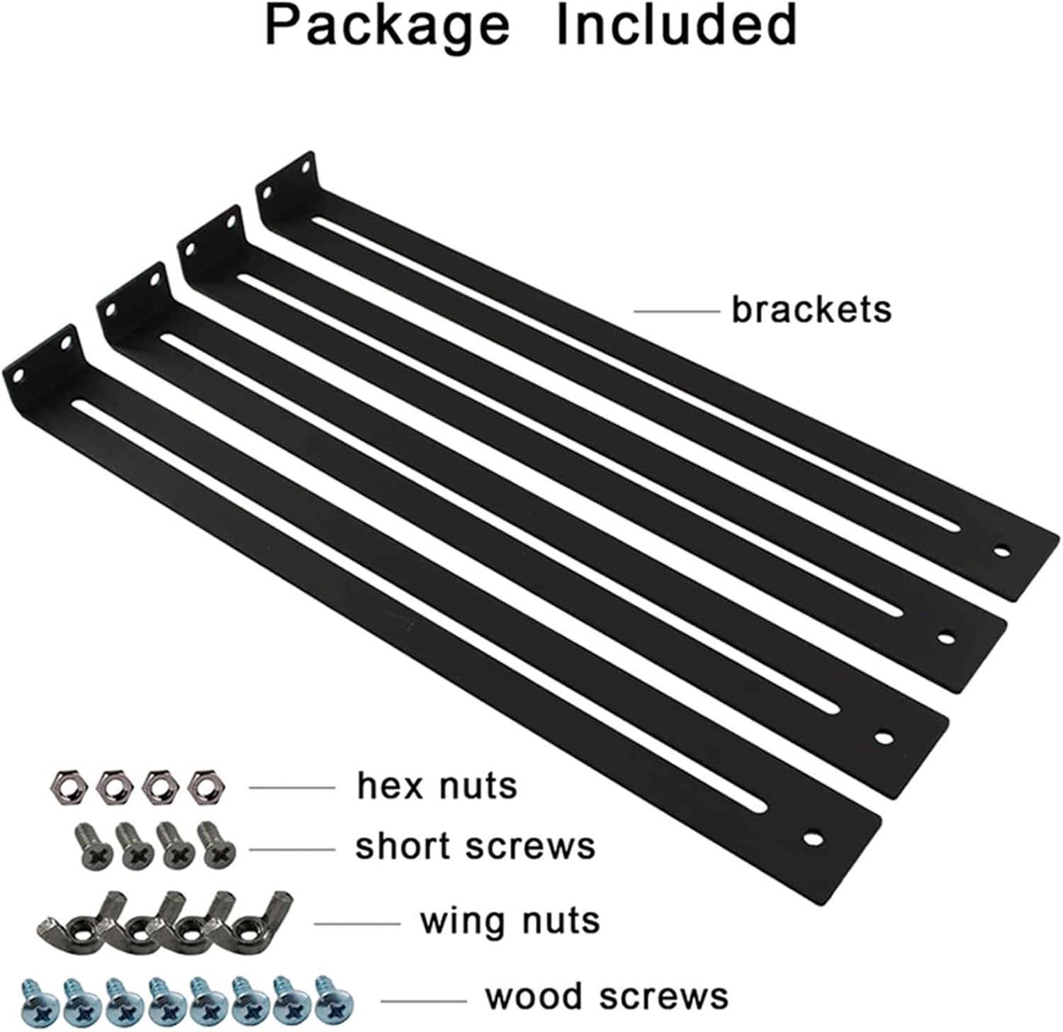 Drawer Kit, Repair Brackets, 24.02in Mounting Set, Bottom Support ...