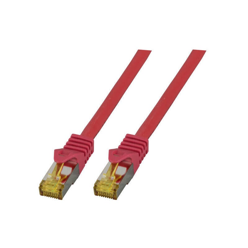 Efb elektronik mk7001.0,5r cable de red 0,5 m cat6a s/ftp (s-stp) rojo ...