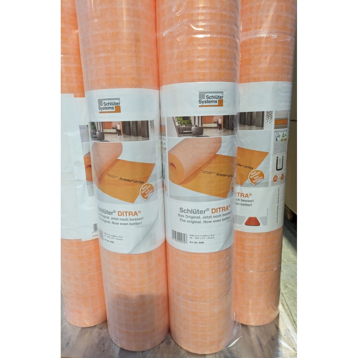 Natte de désolidarisation et d'étanchéité Schlüter-DITRA - 5ml | Leroy ...