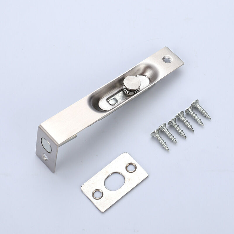 Deux morceaux de loquets de porte à levier en acier inoxydable très ...