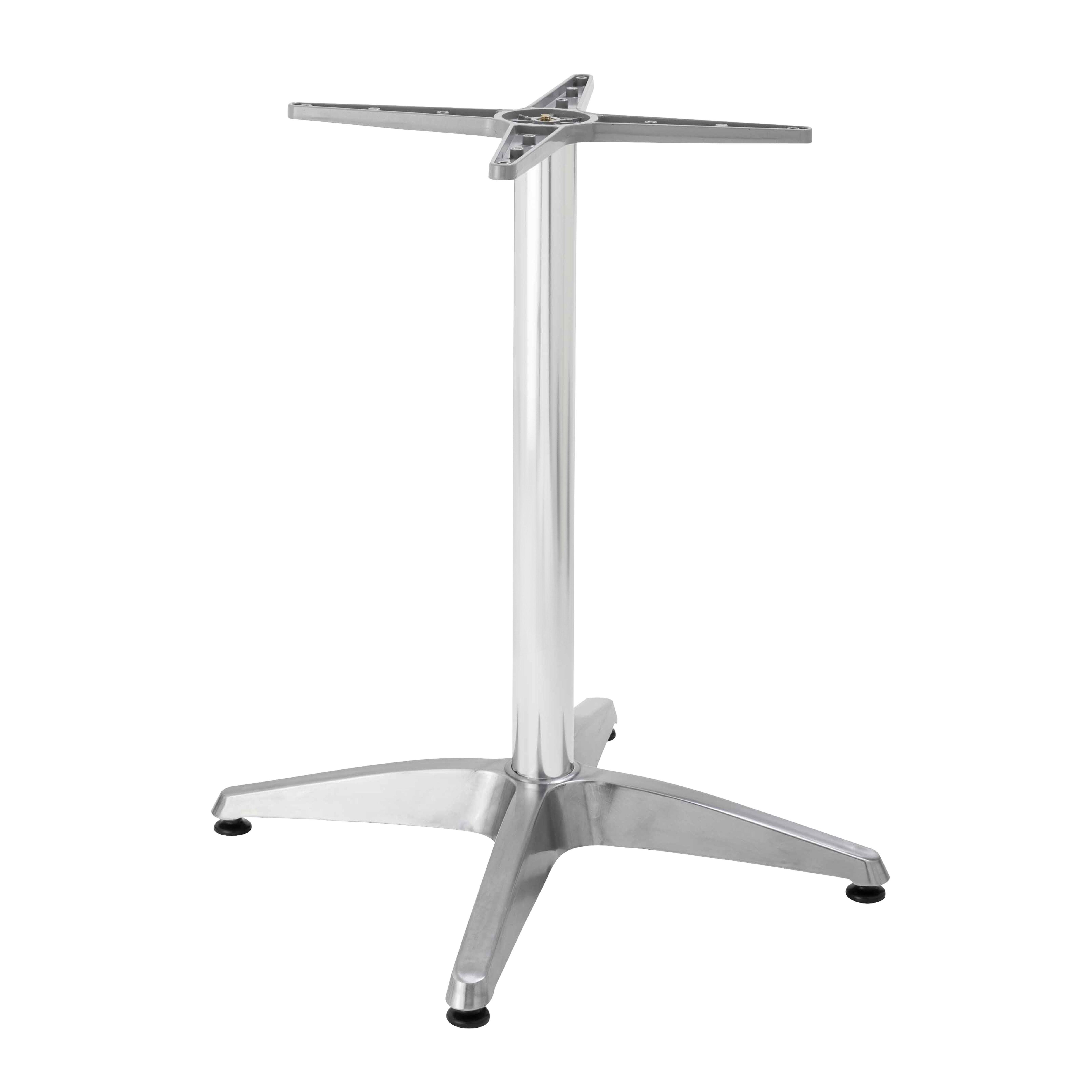 Pied de table gris en aluminium 72 cm Bradford | Leroy Merlin