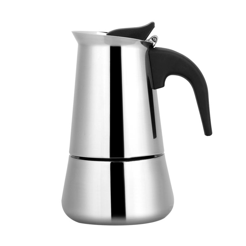 Cafetière Moka portable en acier inoxydable (100 ml) | Leroy Merlin