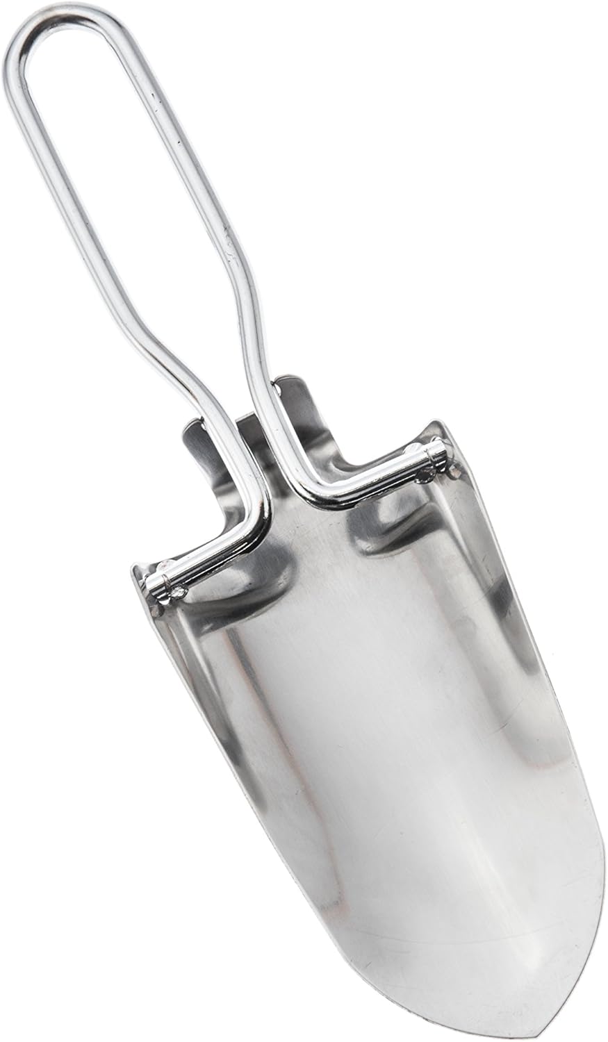 Mini pelle pliante en acier inoxydable, 13,5 cm une fois pliée, durable ...