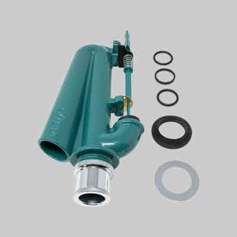 Sifón bateria desague inodoro catis sin pulsador D1010 | Leroy Merlin