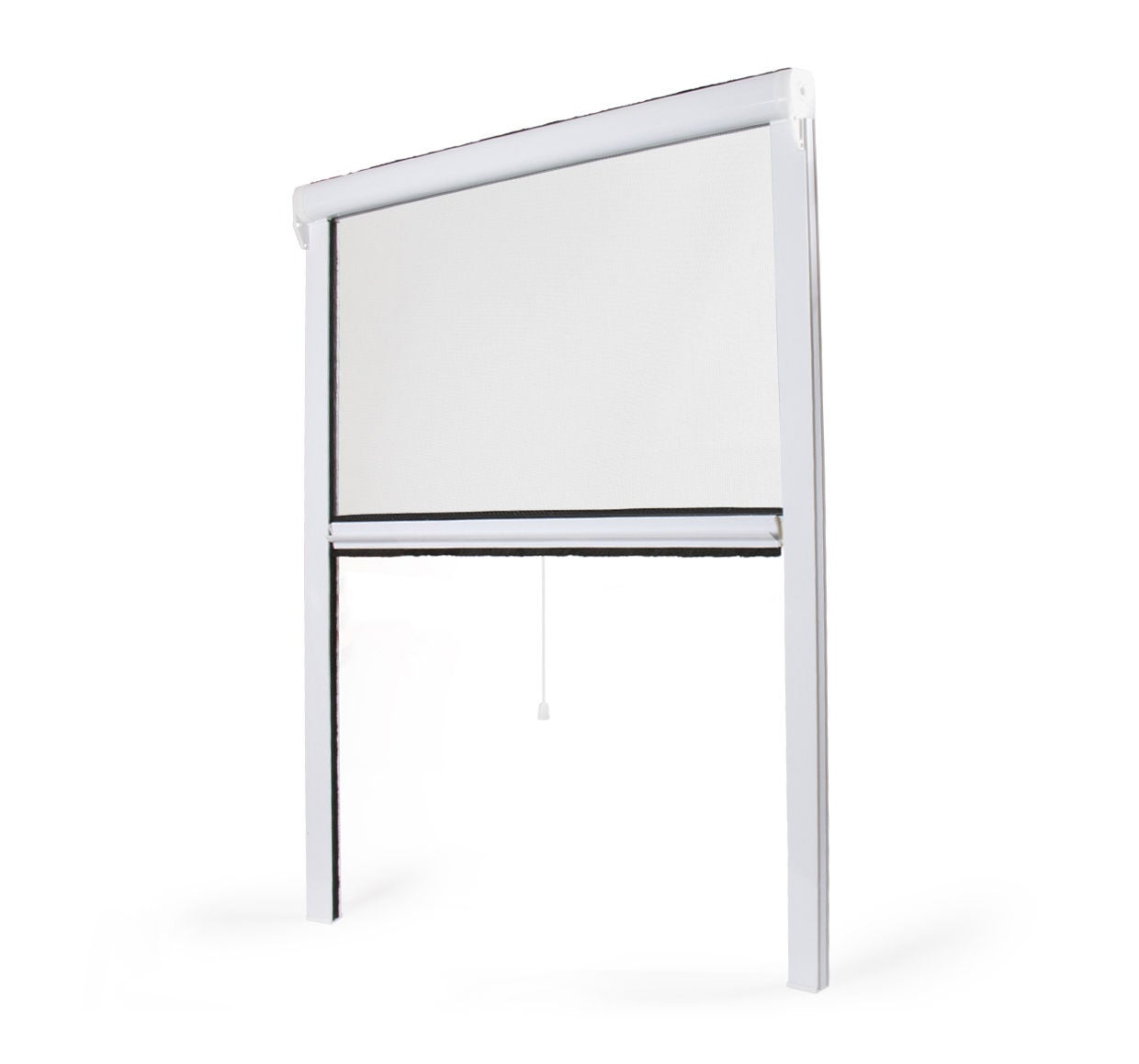 Mosquitera Enrollable PVC Recortable - An 130 x Al 160 cm - Blanco ...