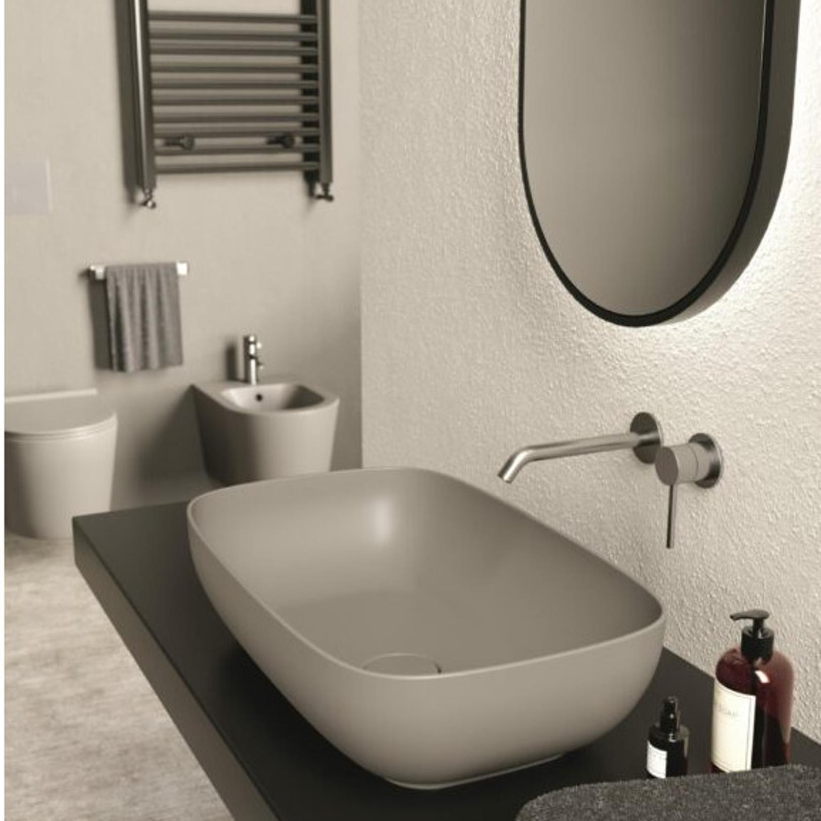 FORM 60x37 Vert mat, sans bonde, sans siphon | Leroy Merlin