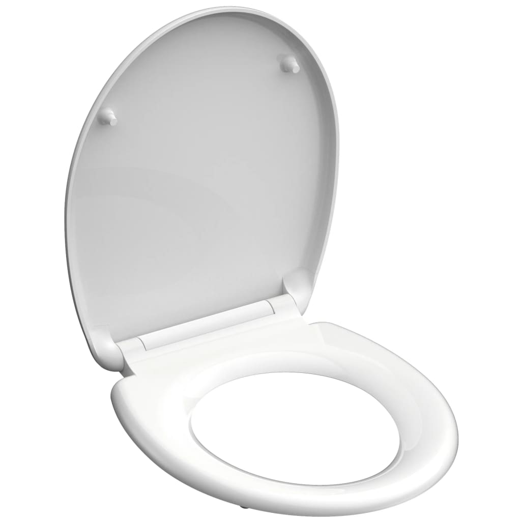 SCHÜTTE Asiento de váter WC WHITE duroplast | Leroy Merlin