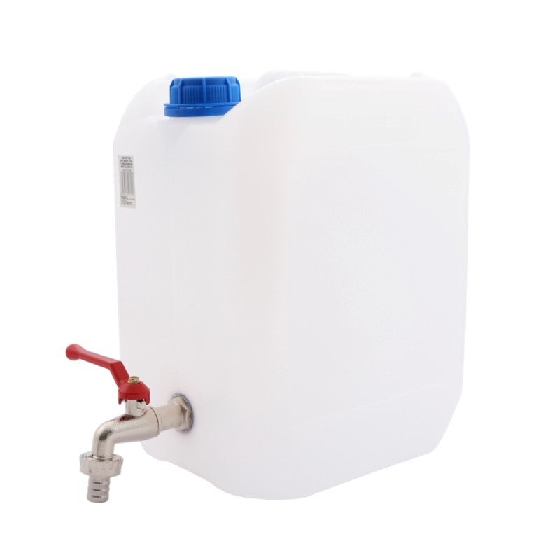 Bidon jerrycan d'eau en plastique 10L, robinet en métal | Leroy Merlin