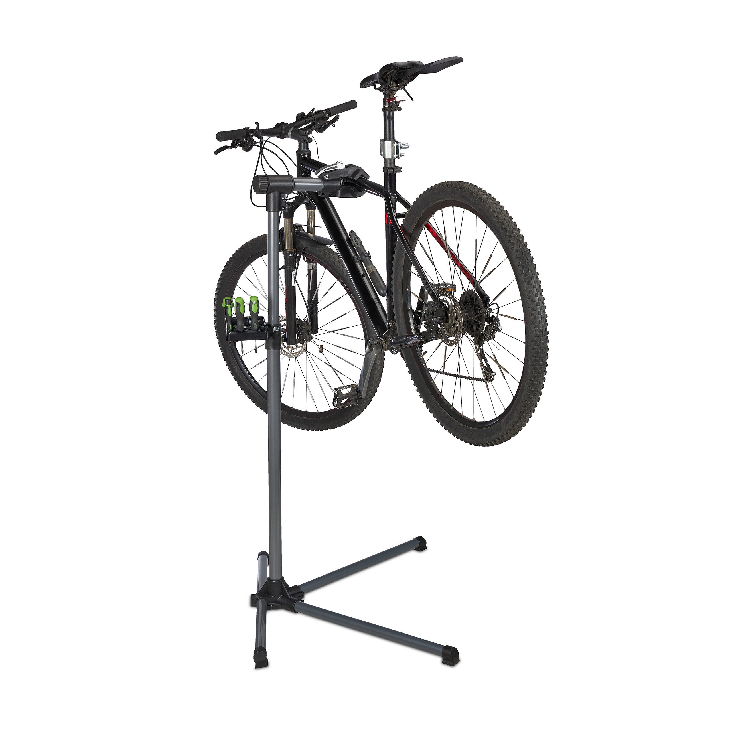 Relaxdays Soporte Taller para Bicicleta, Caballete Mantenimiento Bici ...