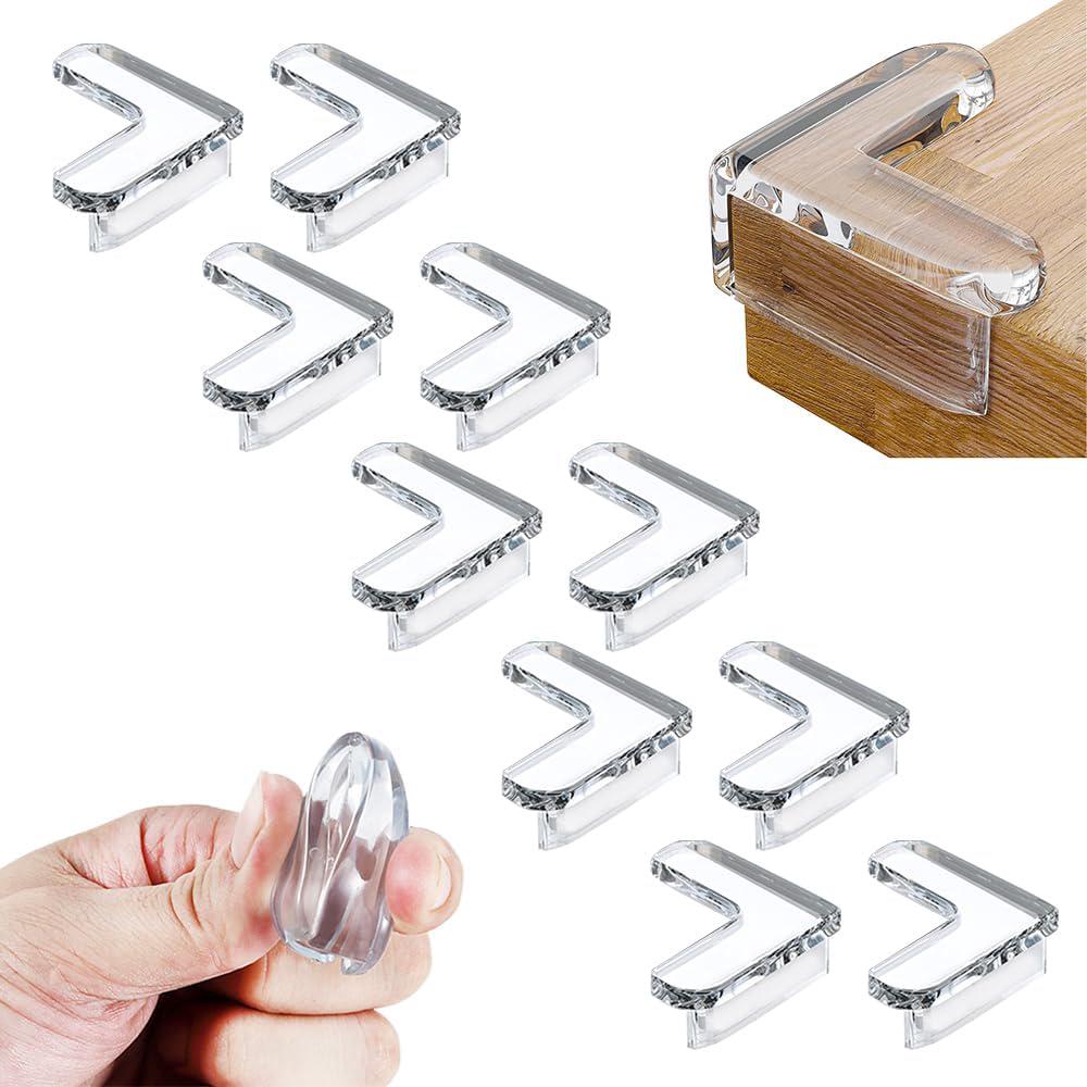 Lot de 10 protections d'angle en silicone, protections d'angle de table ...