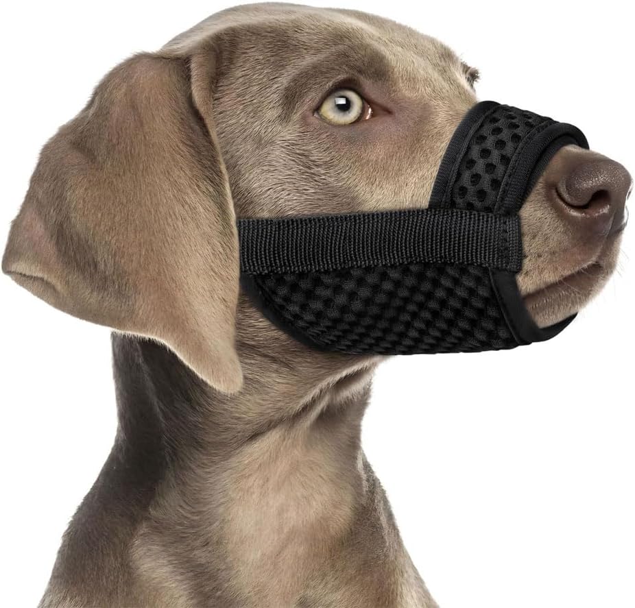 Bozal para perros, suave, ajustable y transpirable que evita que ladre ...