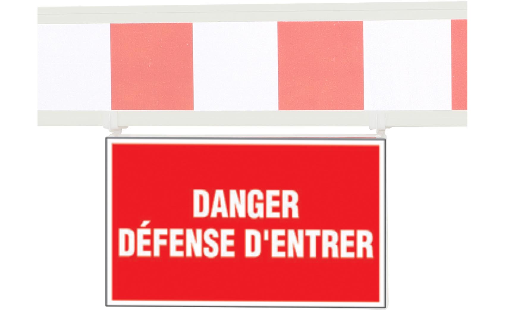 Panneau - Danger Défense dentrer - pour barrière fixe - 1320260 | Bricoman