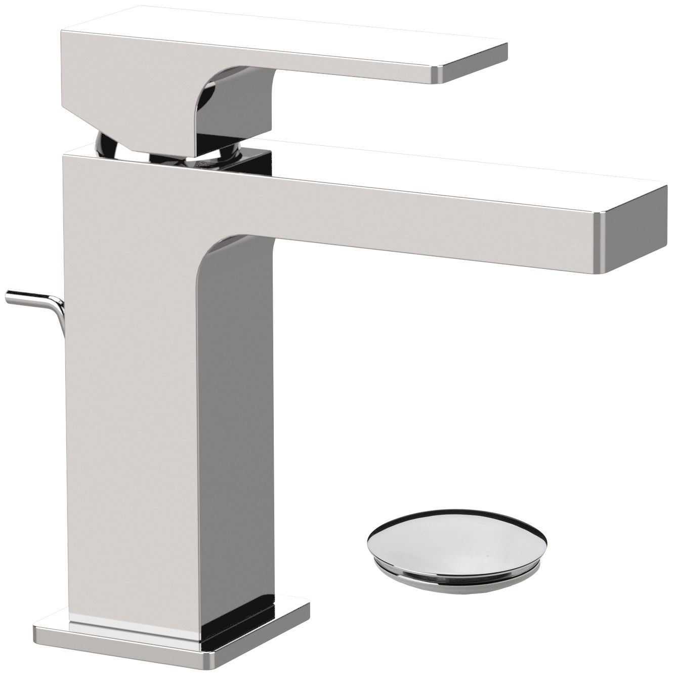 Robinet mitigeur salle de bain pour lavabo et vasque ABSOLUTE chromé ...