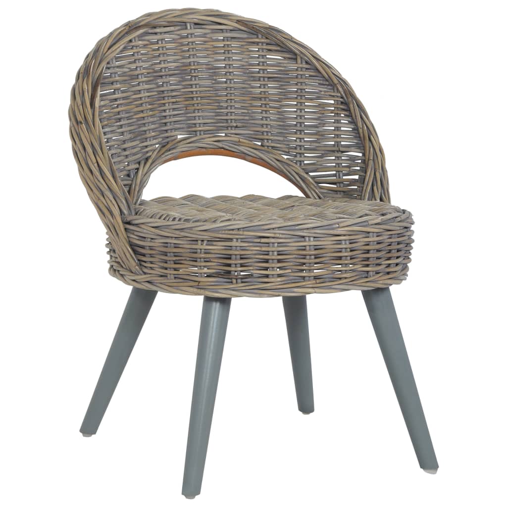 Chaise-canapé Kubu Rotin Gris | Leroy Merlin
