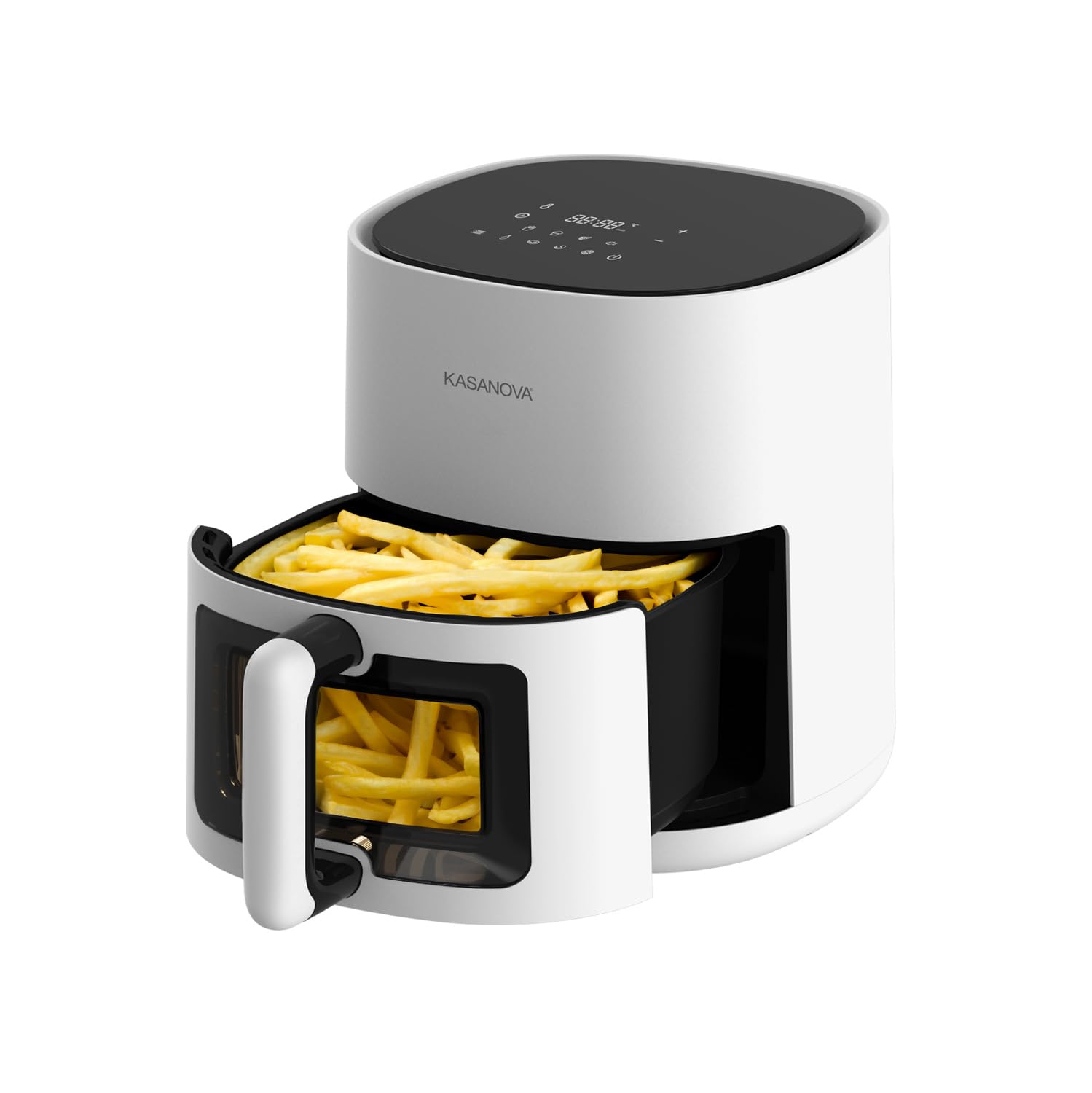 KASANOVA Friggitrice ad Aria Digitale 4,5 L 1450 W - Bianca | Leroy Merlin