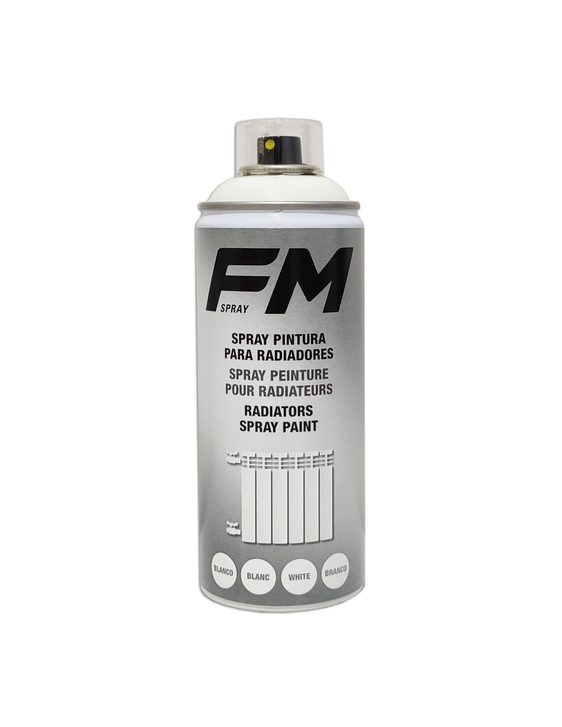 FM - SPRAY PINTURA RADIADORES BLANCO RAL 9010 FM 400 ML | Leroy Merlin