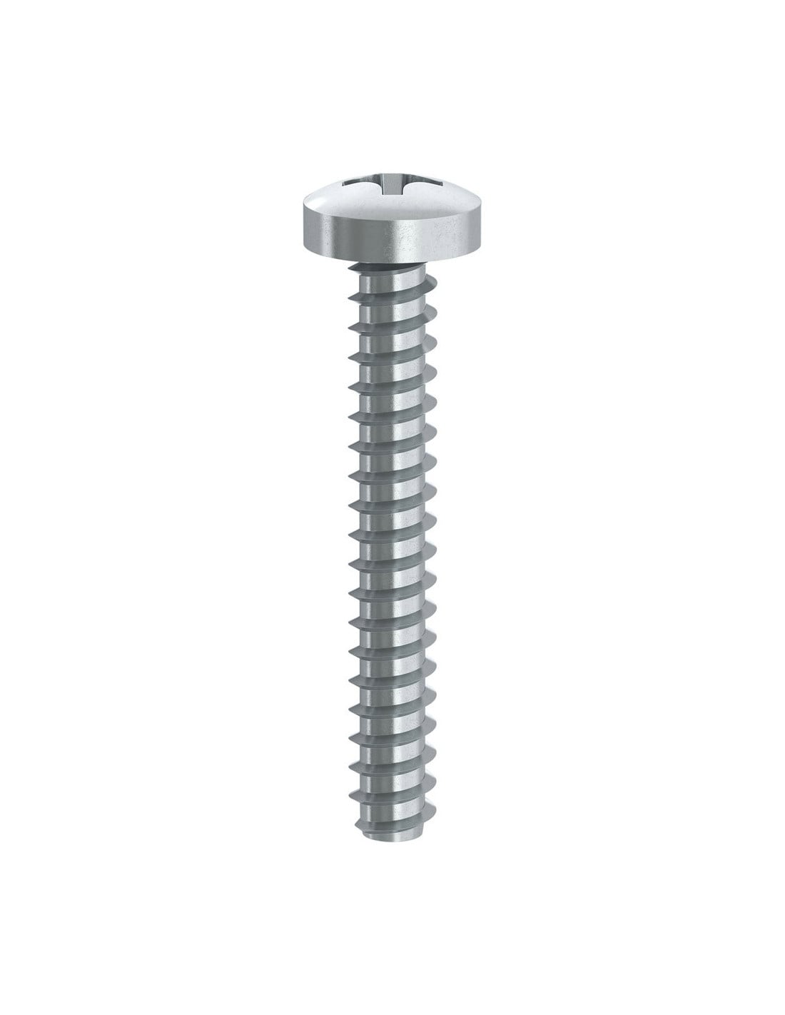 Vis tôle Tête cylindrique TC Phillips n° 2 Sans pointe 4.2X25 Acier ...