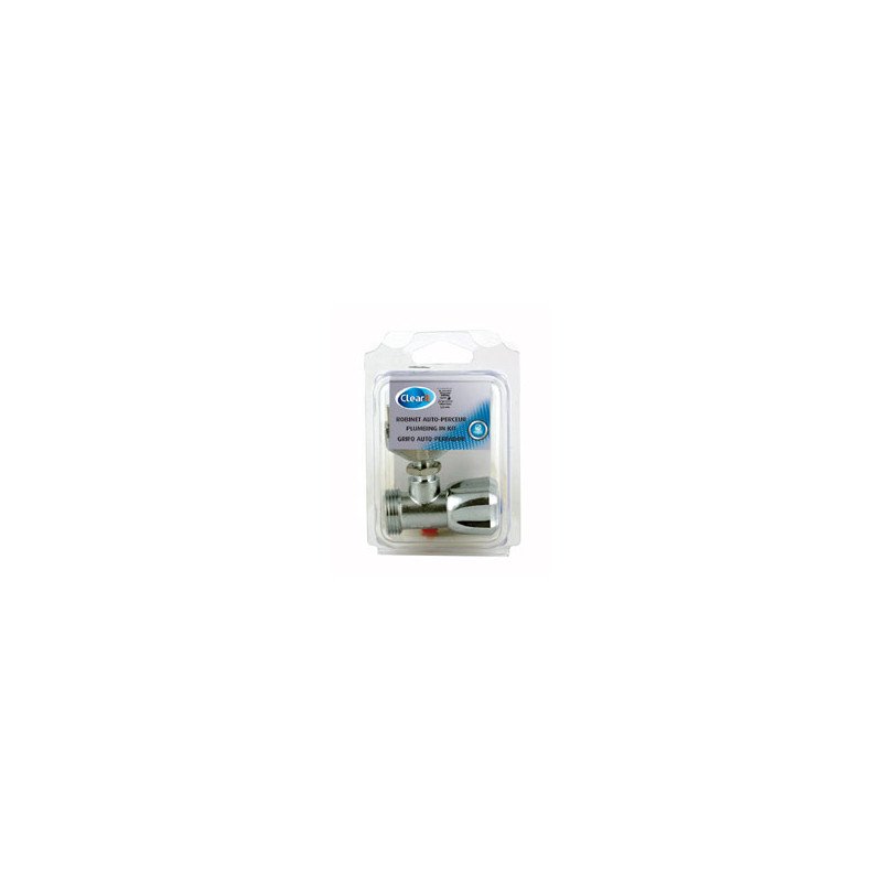 Robinet auto perceur multi diametre Clearit 51S8538 | Leroy Merlin