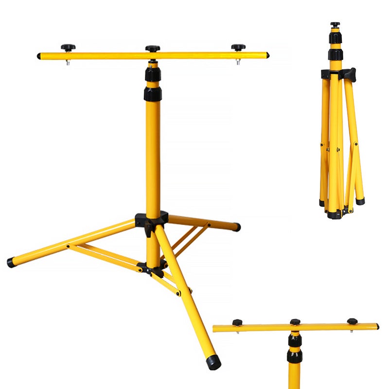 Trépied de chantier,Jaune Trépied pour projecteur LED, Projecteur de ...