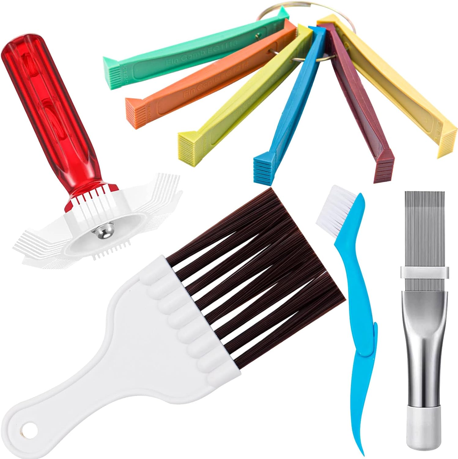 5 Pcs Air Conditioner Fin Cleaner Set 3 différents AC Fin condenseur ...