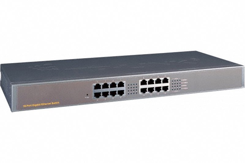 Switch RJ45 Giga 16 Ports Rackable | Leroy Merlin