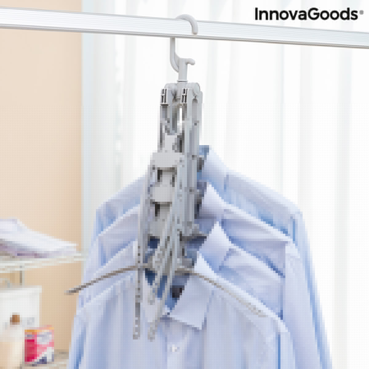 Cintre Multiple 8 en 1 Spavver InnovaGoods | Leroy Merlin