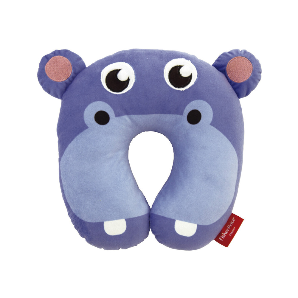 Coussin tour de cou L'hippopotame 27x27x6cm | Leroy Merlin