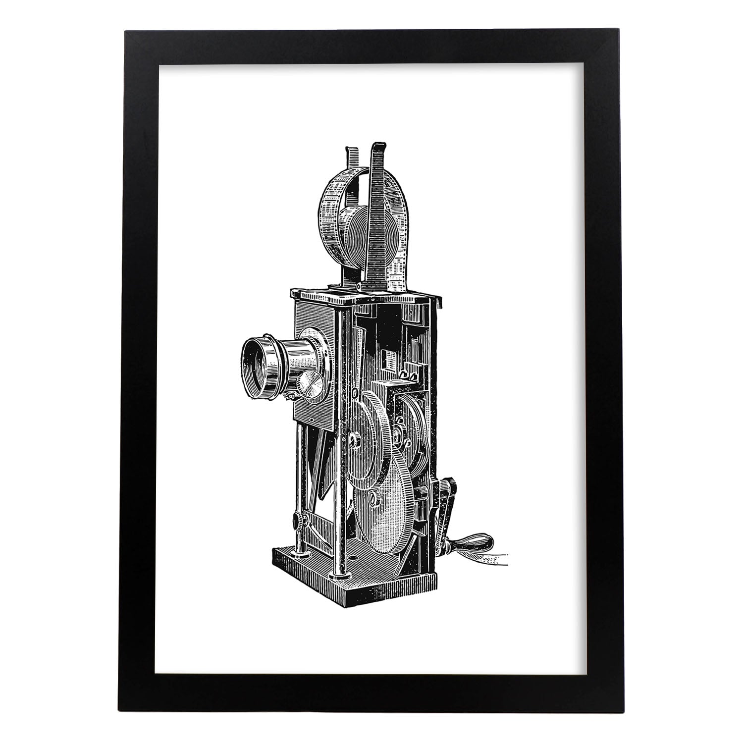 Nacnic Old Projector Sheet Con Oggetti Vintage A3 | Leroy Merlin