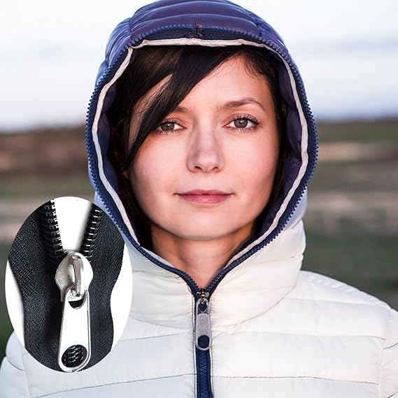 Kit de reparación de cremalleras de 85 piezas, incluye cremalleras de ...