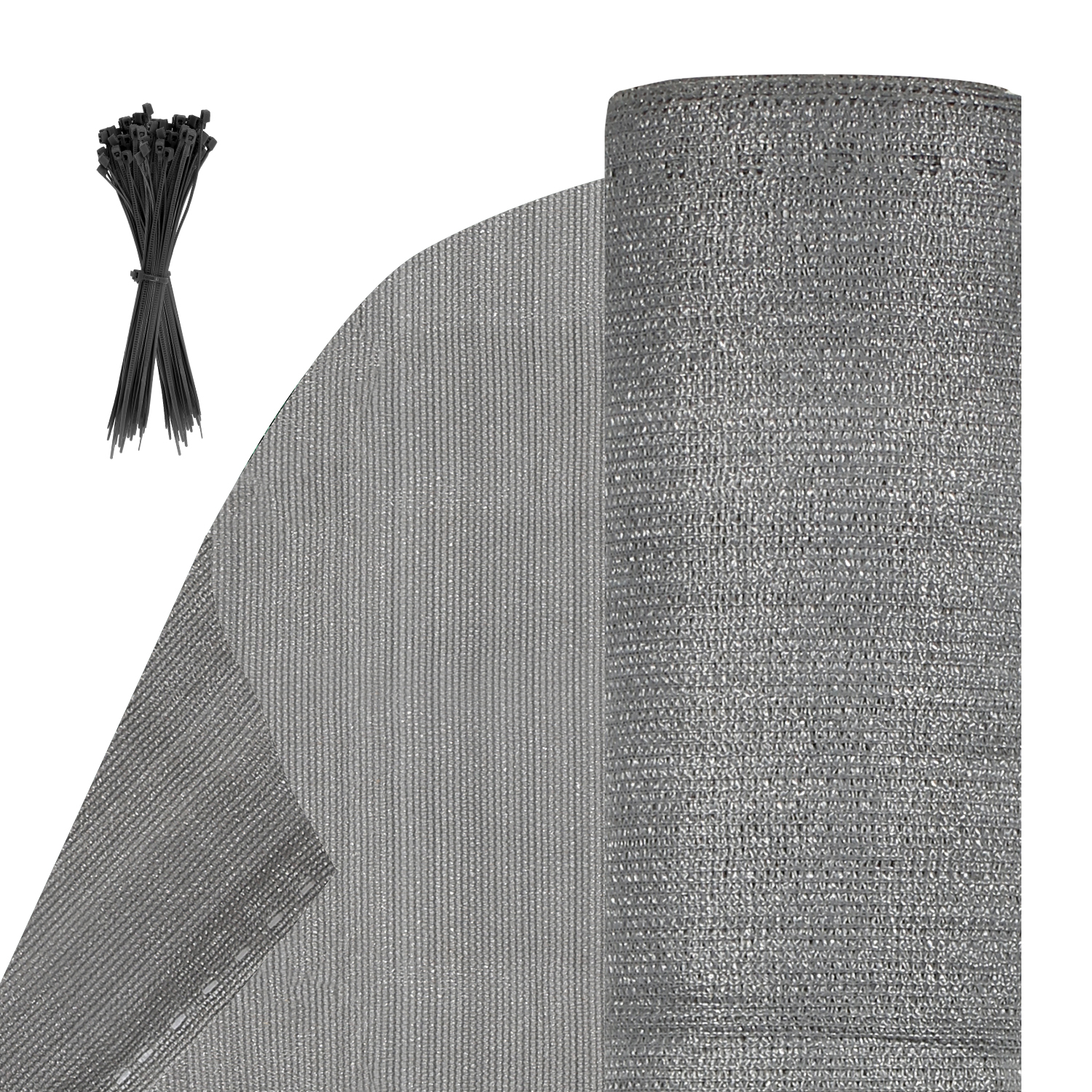 1.8 * 25m Privacy Screen For Balcony Fence panel HDPE mesh screen ...