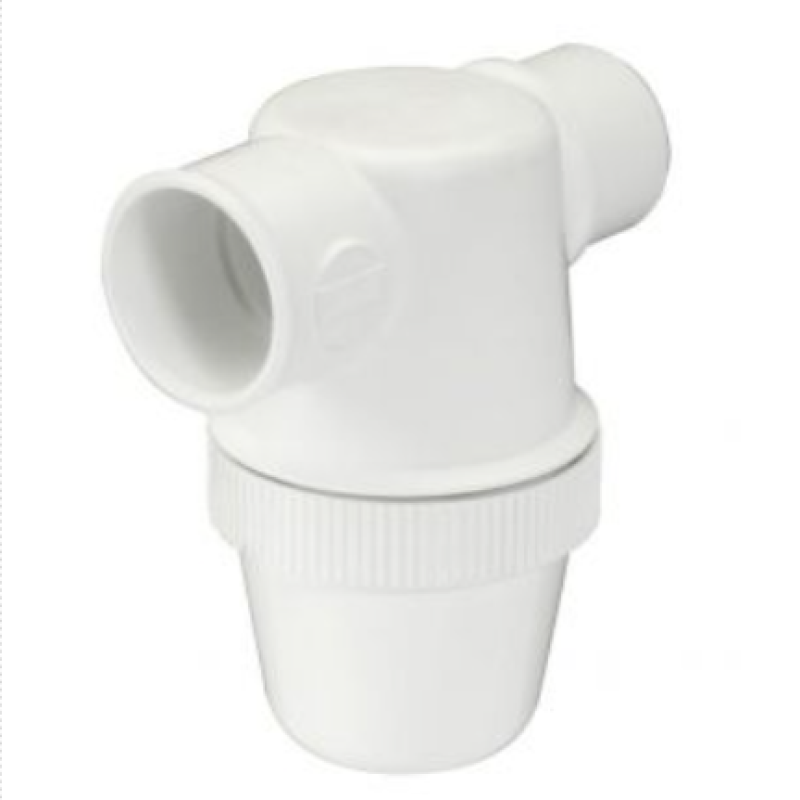 Siphon de lavabo Nicoll - Entrée horizontale - Ø40mm - A coller - PVC ...