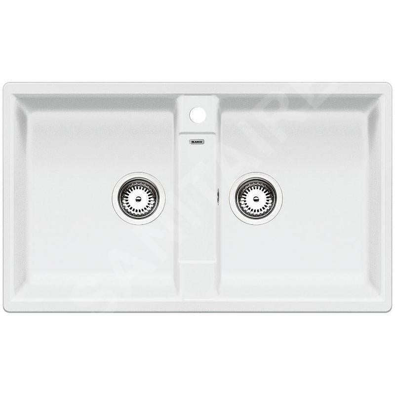 Blanco Zia 9 - Évier en silgranit, 860x500 mm, blanc 516678 | Bricoman
