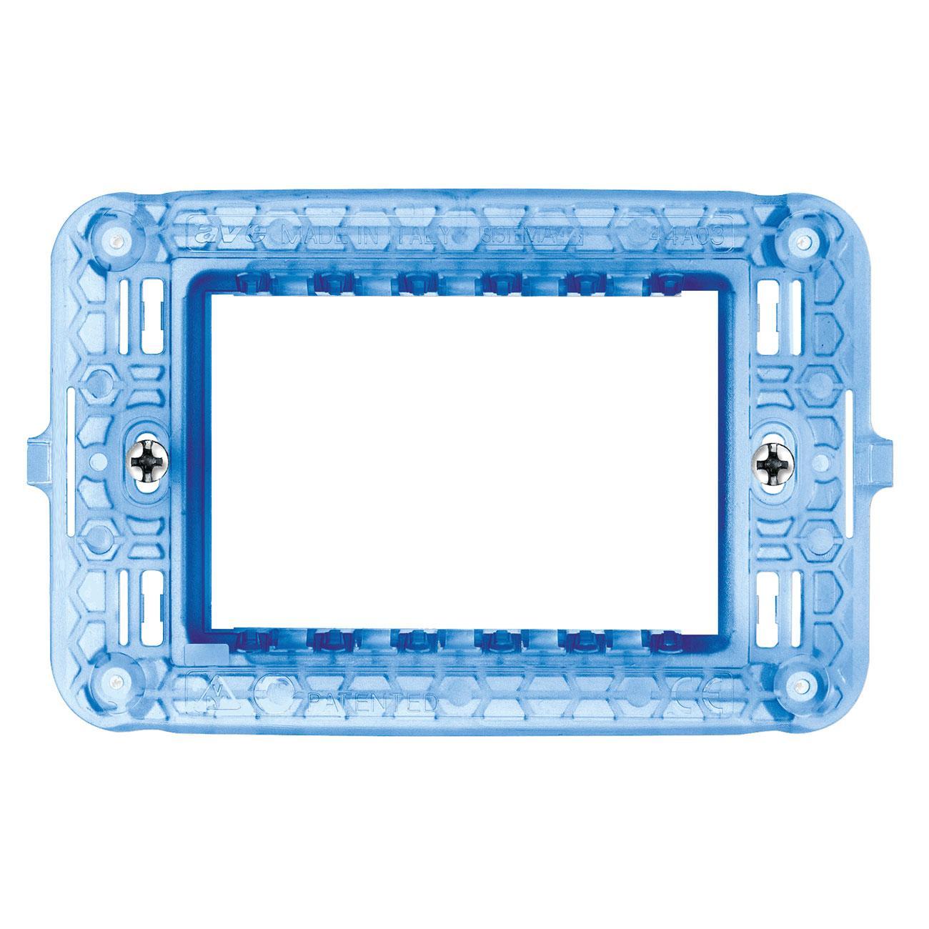 Ave Domus System 44 support 3 modules 44A03 | Leroy Merlin