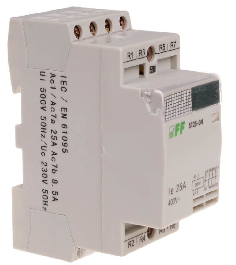 Contacteur modulaire 25a, contacts 4nc, 2 modules st25-04 | Leroy Merlin