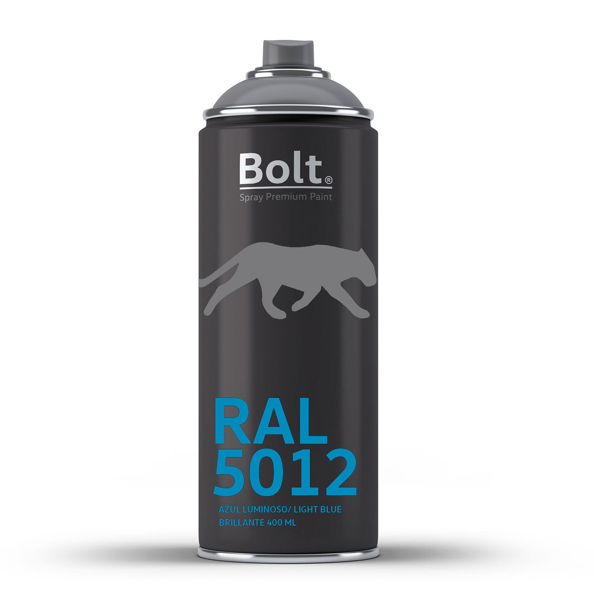 SPRAY BOLT PREMIUM ACRILICO BRILLANTE RAL 400 ML - RAL 5012 Azul ...
