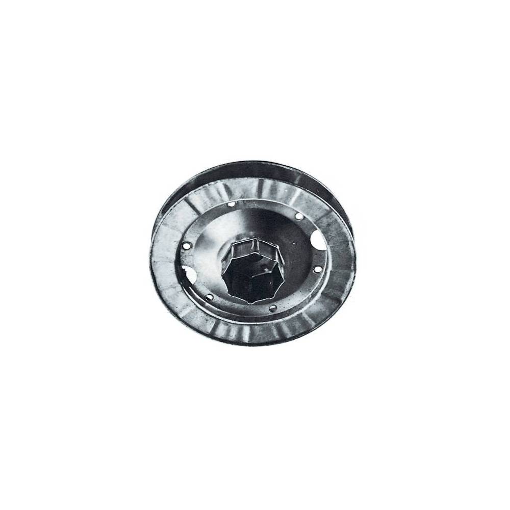 Conjunto de 5 Poleas de Acero para Rulos de 220 mm | Leroy Merlin