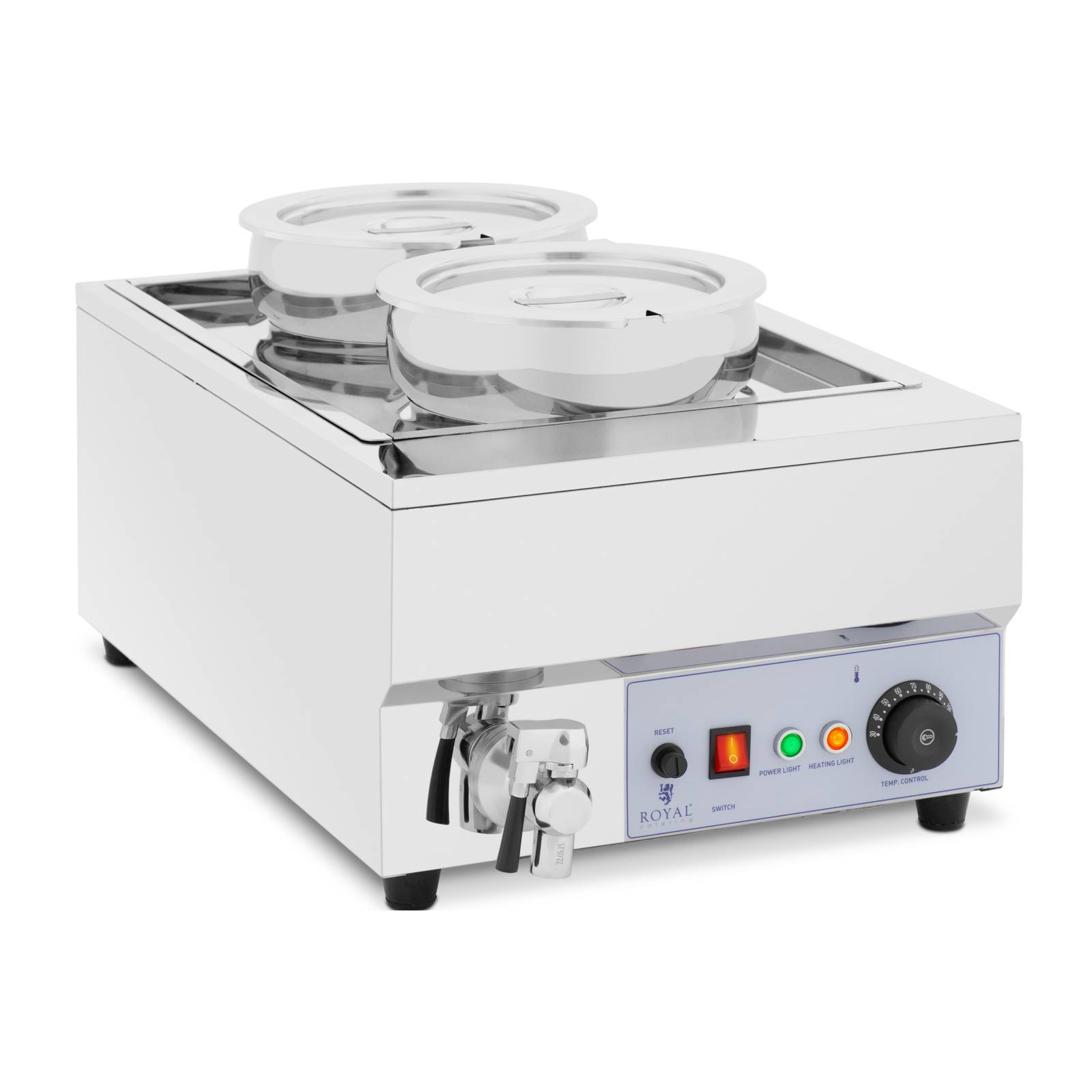 Baño maría Hotpot - 14 L - 1500 W - mate - Royal Catering | Leroy Merlin