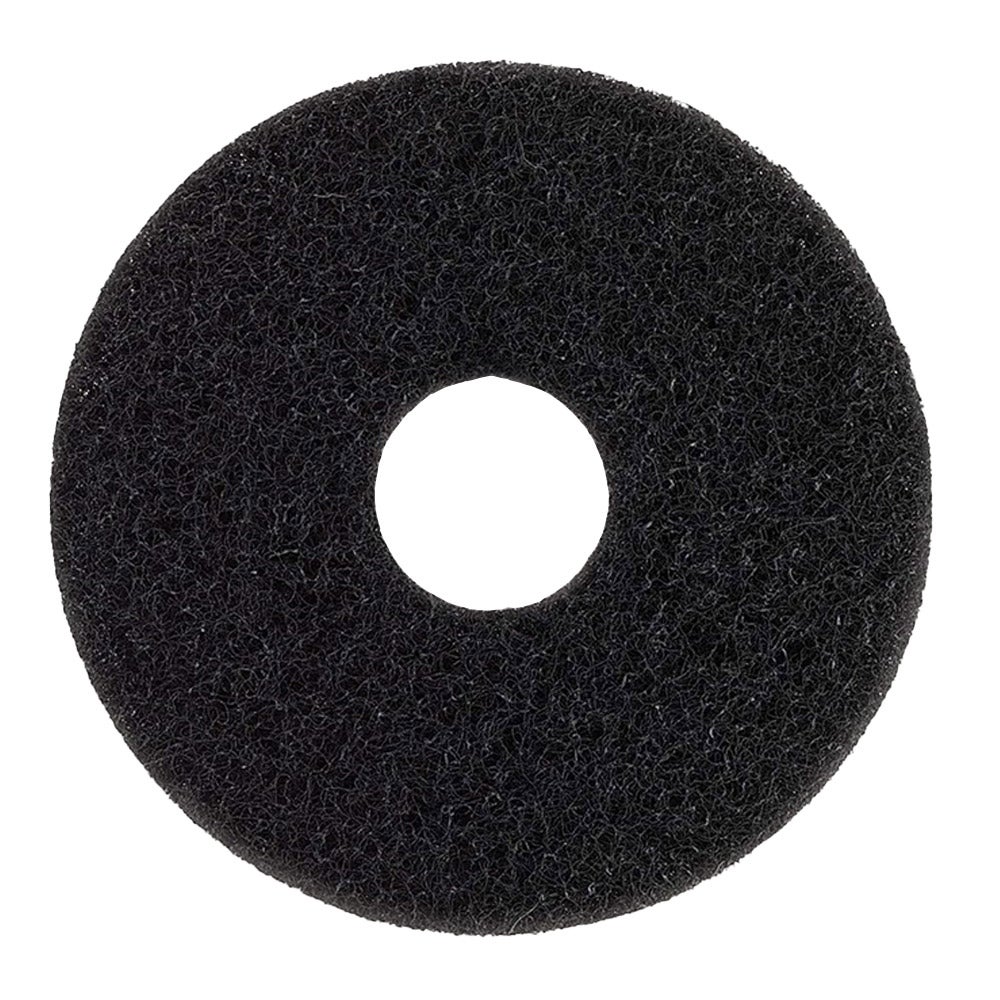 Pack de 5 Disques de Nettoyage Sol (Noir - Fibre Dure) - Parfait pour ...