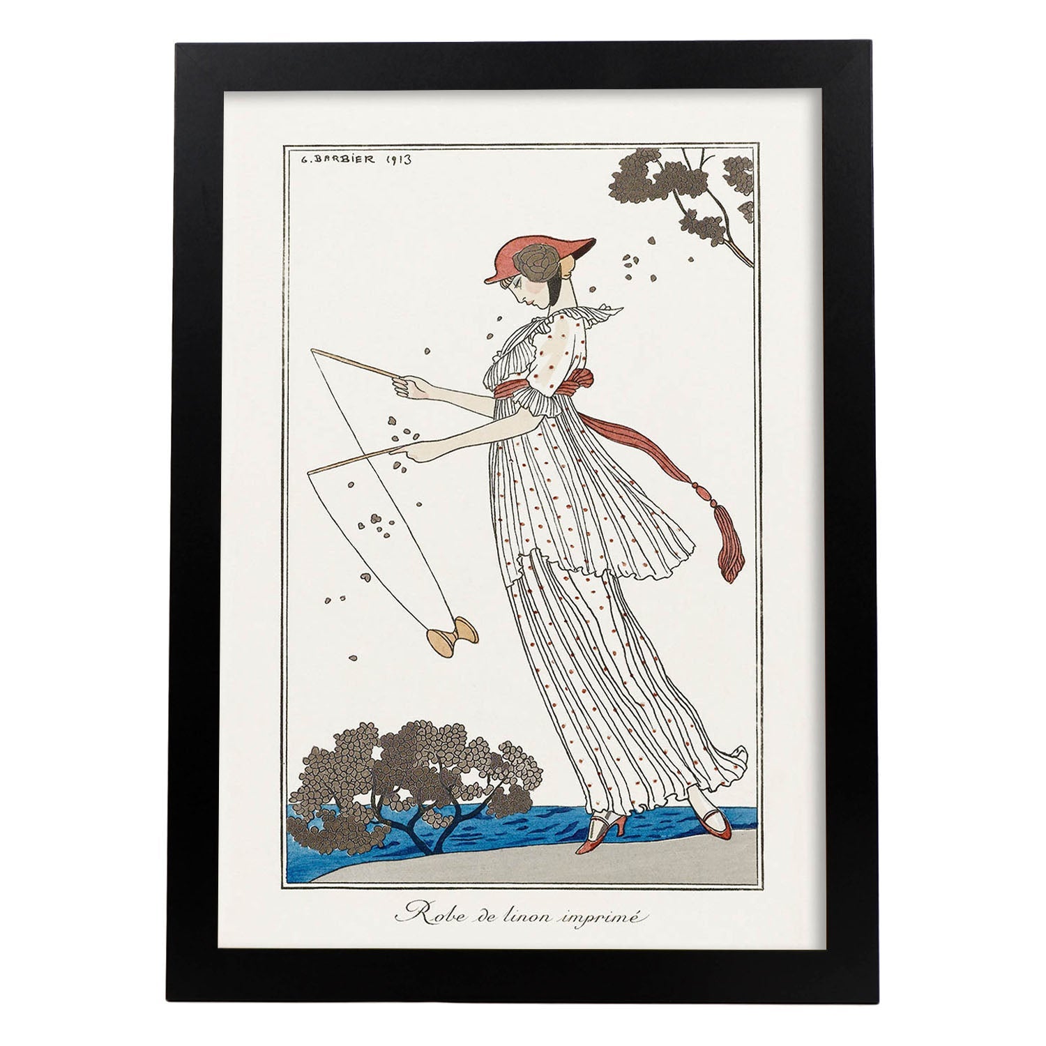 Lamina Vintage Modelo 069. Pósteres Con Las Ilustraciones Art Deco De ...