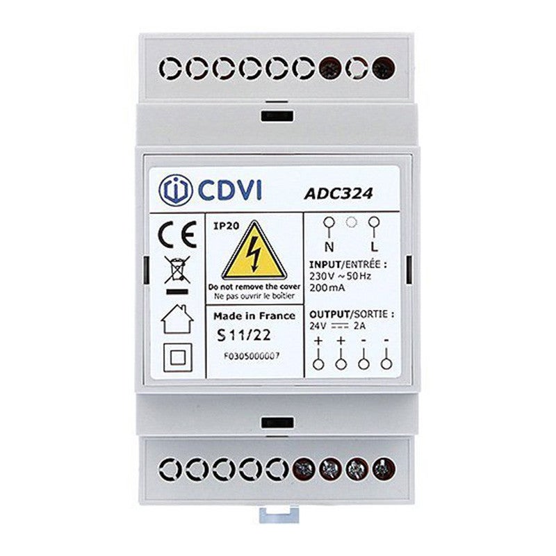 Alimentation à découpage CDVI -24V 2A - 3 Modules | Leroy Merlin