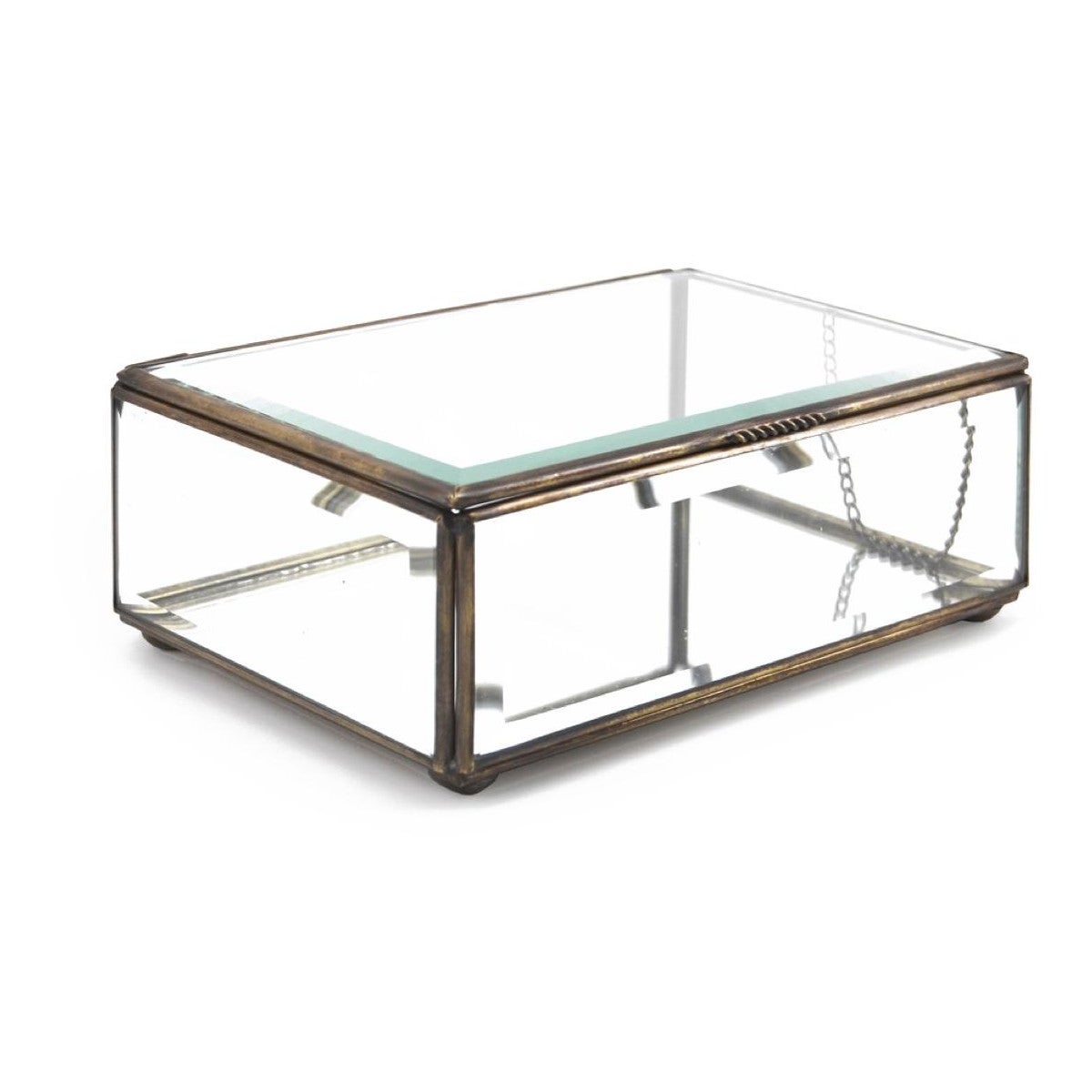 Boite bronze Verre Bronze - Décoration d'Autrefois | Leroy Merlin