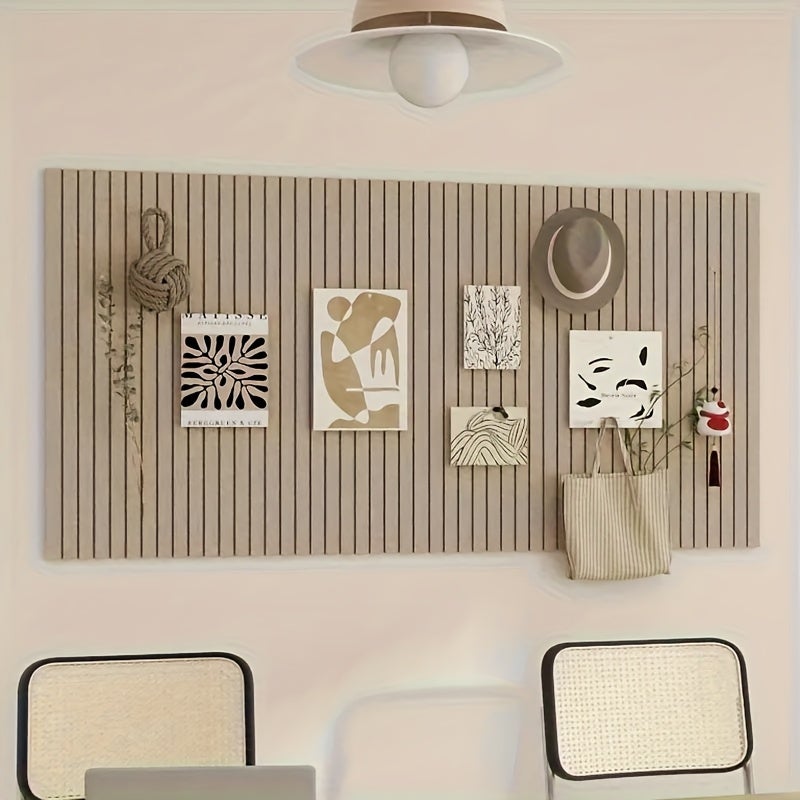 Tableau d'affichage en feutre couleur camel foncé, tableau punaises ...